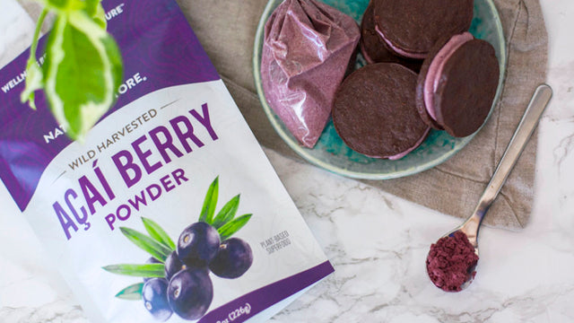 Homemade Purple Acai Oreos Recipe | Healthy Homemade Oreo Recipe ...