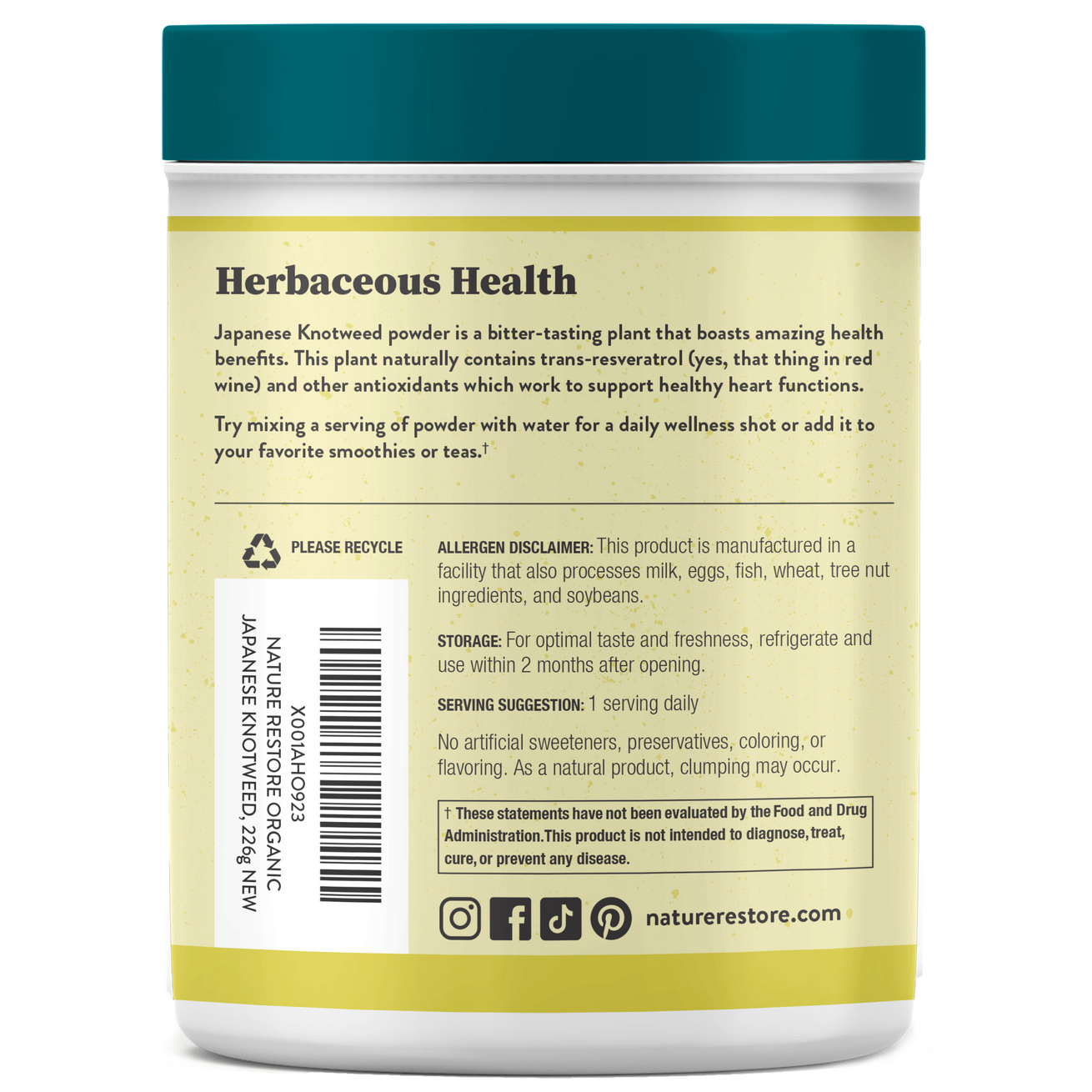 Organic Japanese Knotweed Powder | Best Trans Resveratrol Supplement ...