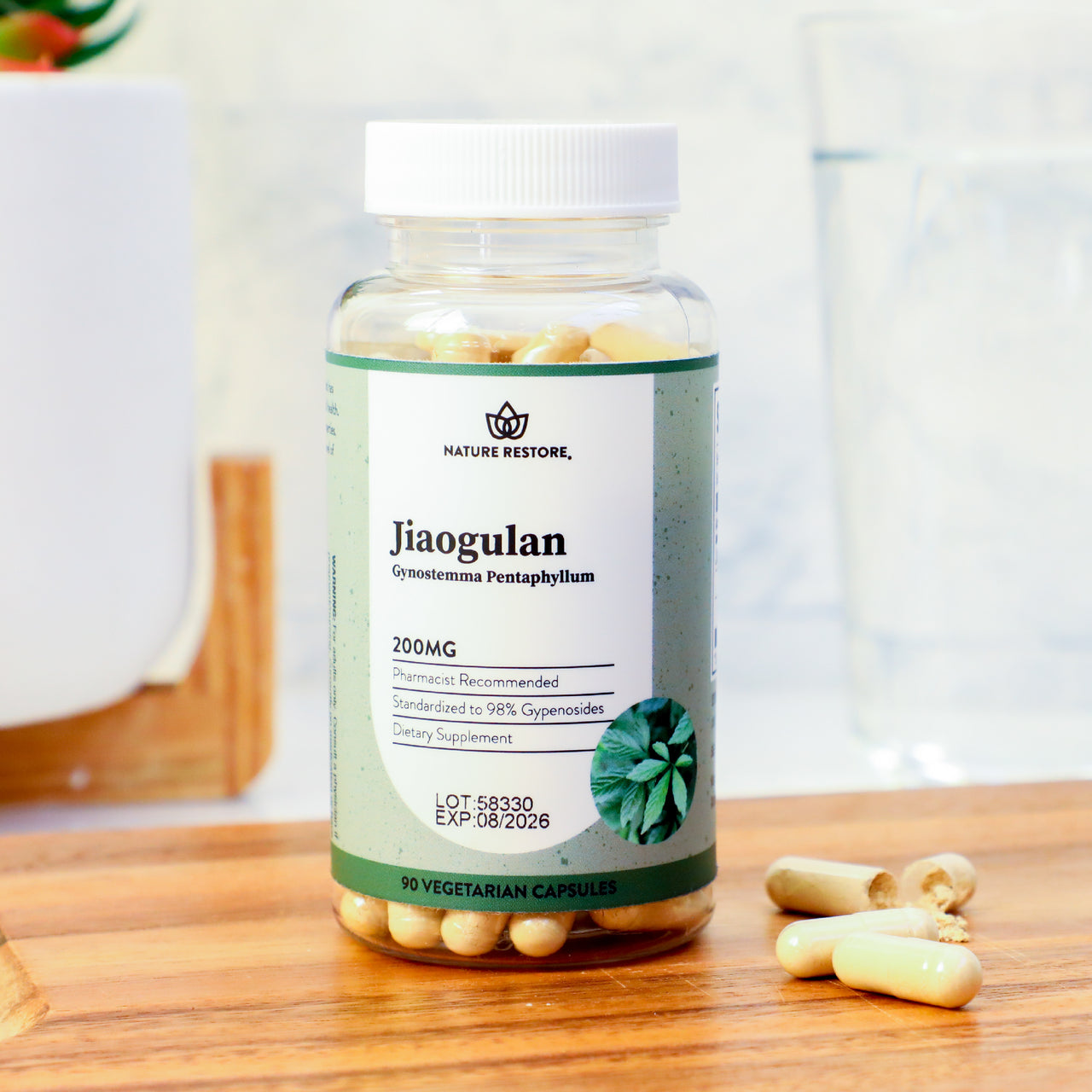Jiaogulan Supplement | Natural AMPK Activator | Jiaogulan Capsules ...