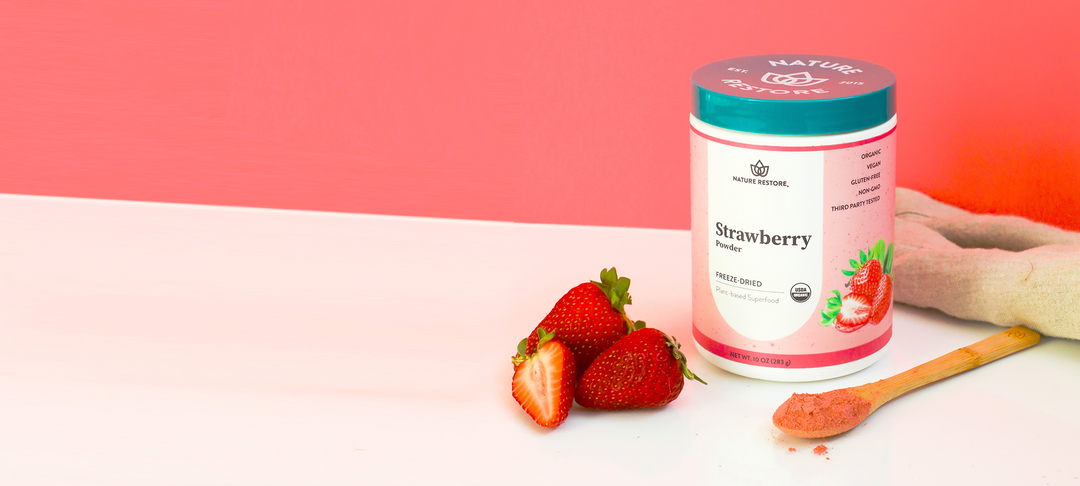 Freeze Dried Strawberry Powder | Shop Organic Strawberry Powder ...
