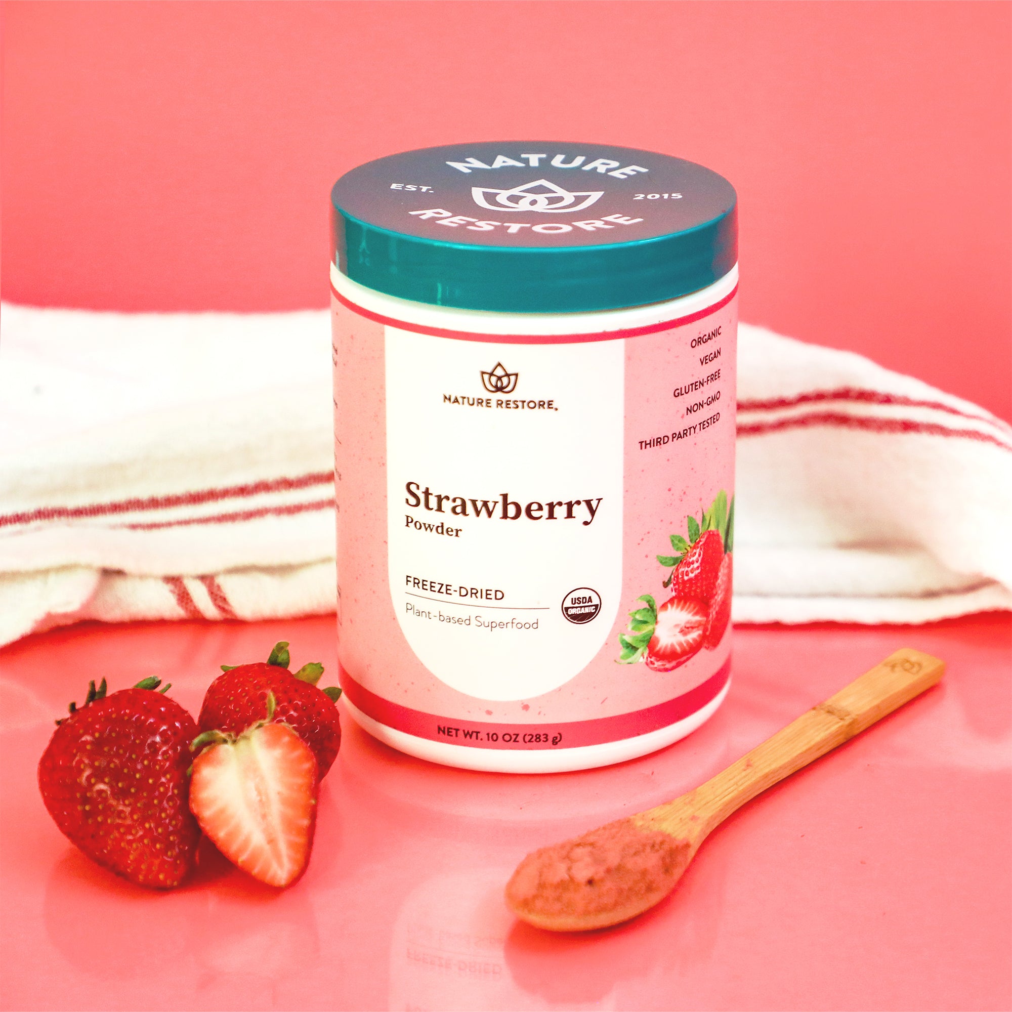 Freeze Dried Strawberry Powder | Shop Organic Strawberry Powder ...
