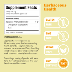 Organic Japanese Knotweed Powder | Best Trans Resveratrol Supplement ...